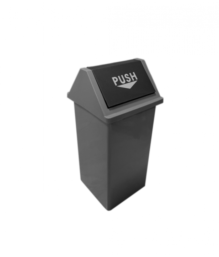 PLS RUBBISH BIN W/PUSH LID 35L/55L