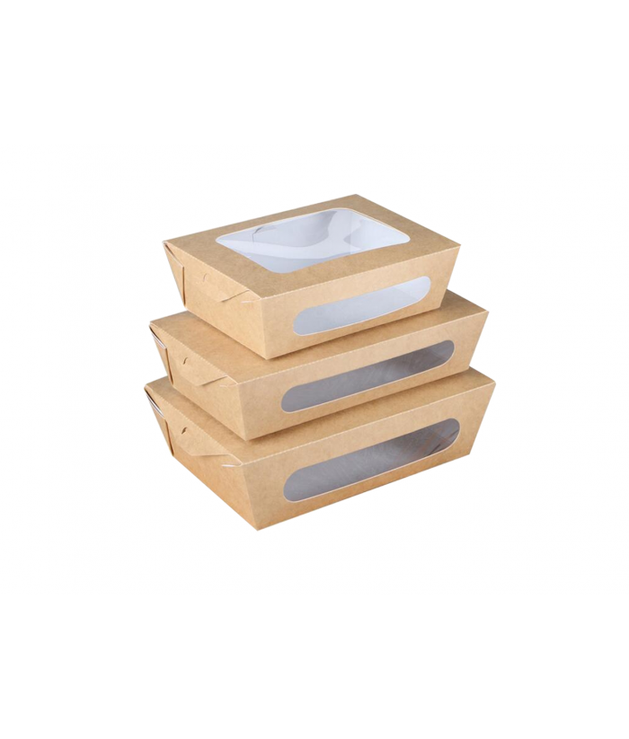 Paper Salad Box Kraft
